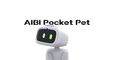 Aibi Pocket Pocket Sized Cute Ai Companion Robot Pre Order Available
