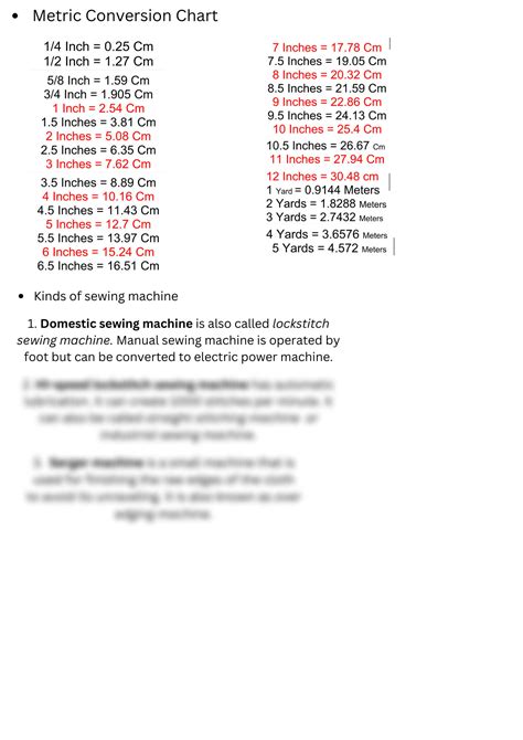 SOLUTION Metric Conversion Chart Studypool