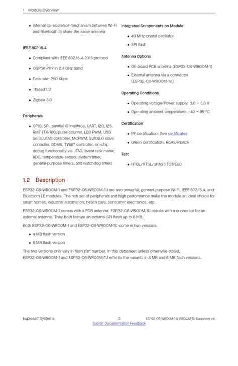 Esp32 C6 Wroom 1 Wifi Module For Industrial At ₹ 490 Piece In Vasai Virar Id 2853529098673