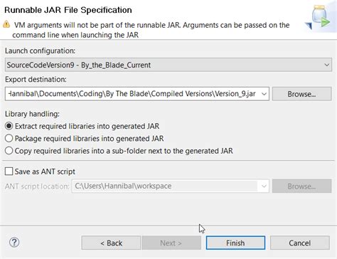 Java Exported Javafx Application Does Not Run As Jar File Eclipse
