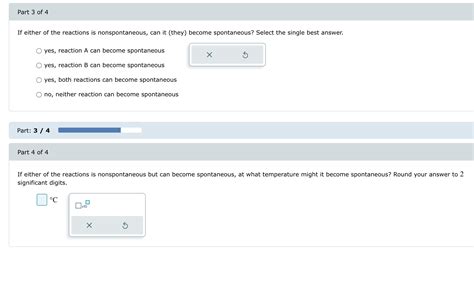 Solved From the values of ΔH and ΔS predict which of the Chegg com