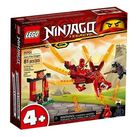 Set LEGO Ninjago Dragón de Fuego de Kai 71701 Walmart