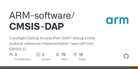 github arm software cmsis dap coresight debug access port dap