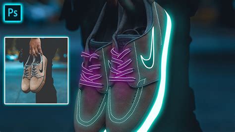 Glowing Neon Effect Photoshop Effects Photoshop Tutorial
