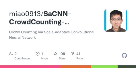 Github Miao0913sacnn Crowdcounting Tencentyoutu Crowd Counting Via Scale Adaptive