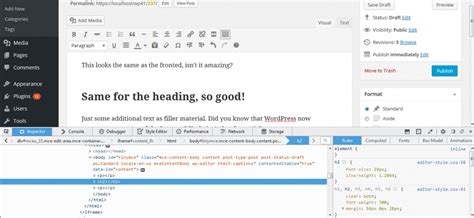 Customize The Wordpress Wysiwyg Editor