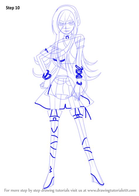 How To Draw Lily From Vocaloid Vocaloid Step By Step DrawingTutorials101 Com