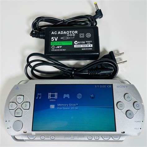 Sony Playstation Portable PSP 1000 Silver Used - Walmart.com