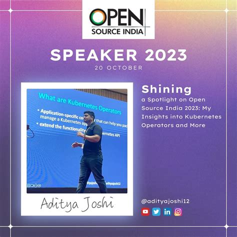Aditya Joshi On Linkedin Kubernetesoperator