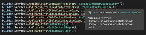 Ambiguous Reference Error Resharper Support Jetbrains