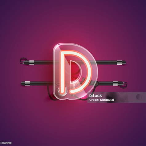 플라스틱 케이스 주위에 현실적인 네온 문자 벡터 일러스트 0명에 대한 스톡 벡터 아트 및 기타 이미지 0명 3차원 형태 개체 그룹 Istock