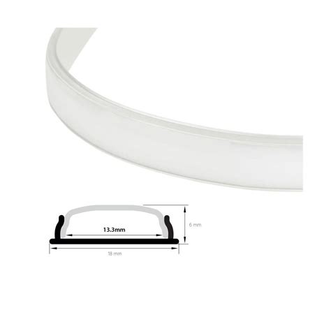 Buy Opal Diffuser 2mt Flexible Aluminum Profile 16x8 For Led Strip