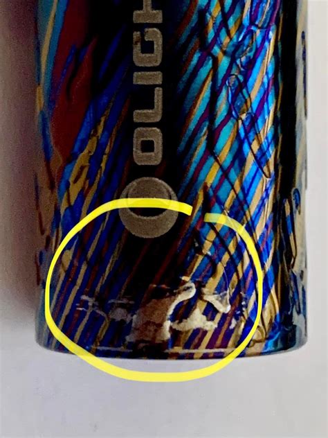 Timascus Finish Is Flaking Off Is It Even Supposed To Do That Does It