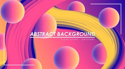 Premium Vector Vector Fluid Abstract Gradient Background