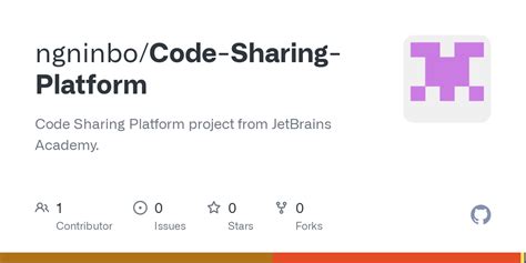 Github Ngninbocode Sharing Platform Code Sharing Platform Project