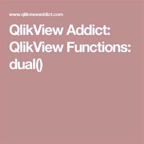 Pin On Qlikview