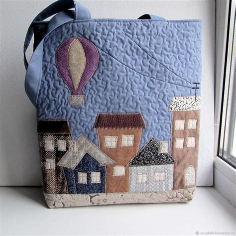 Сумка женская повседневная стеганая с аппликацией в интернет магазине на Ярмарке Мастеров Сумка