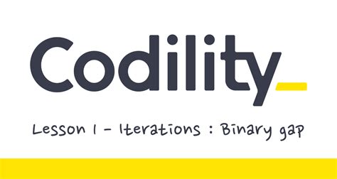 코딜리티 Lesson 1 Iterations Binary Gap