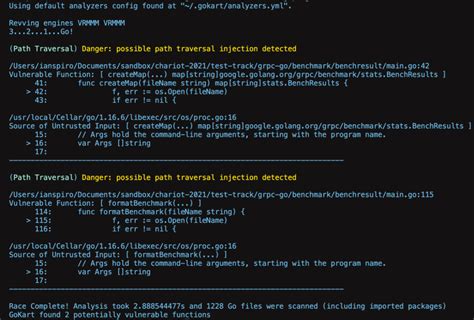 Gokart A Static Analysis Tool For Securing Go Code Kali Linux Tutorials