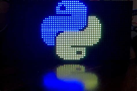 Driving An Led Matrix With Micropython Notes To Self