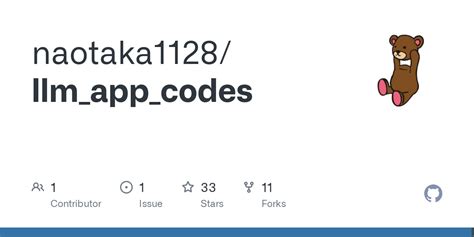 Github Naotaka1128 Llm App Codes