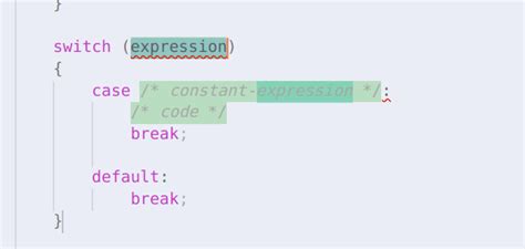 C Language Switch Syntax Wrong Format With Format Document Tool · Issue