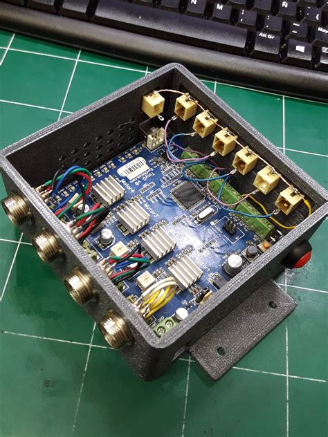 TinyG CNC Controller Enclosure By BricoGeek Download Free STL Model