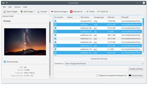Convert Gambar Secara Batch Menggunakan Converseen Linuxsec