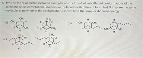 solved 7 provide the relationship between each pair of