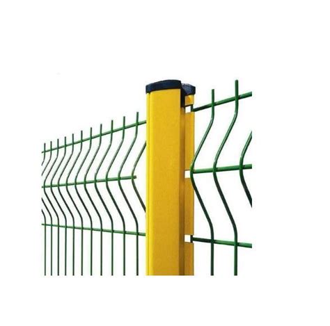 Decorate Triangular Bend Peach Shaped Post Fence Net Wire Fence China Wrought Iron Fence And