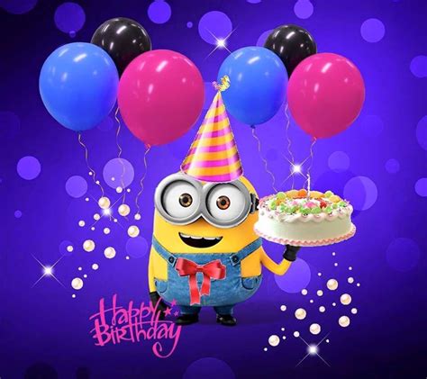 Minion Birthday Happy Birthday Minions Happy Birthday Pictures Minion Birthday