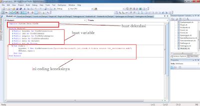 Membuat Koneksi VB Net Dengan Database Microsoft Access RoziDotNet