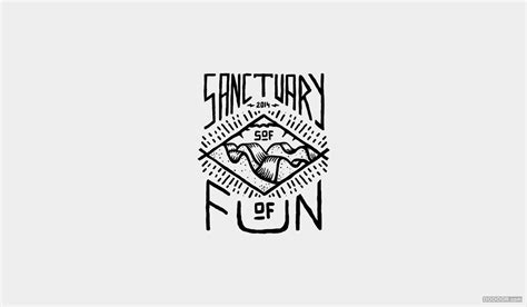 洪荒之力中世纪手绘风格LOGO设计作品 54P A