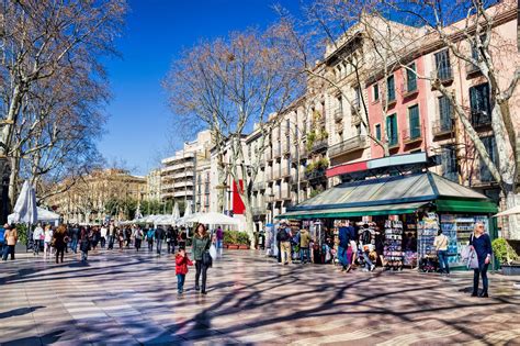 Las Ramblas In Barcelona Walk And Shop The Heart Of The City Center