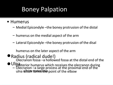 Elbow Injuries Physiotherapy Assessment Ppt