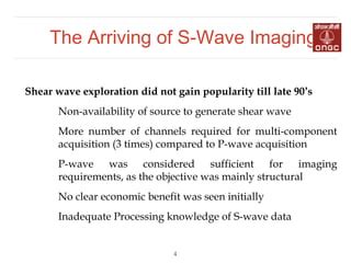 Multicomponent Seismic Data Api Ppt