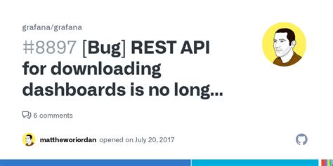 Bug Rest Api For Downloading Dashboards Is No Longer Compatible With Dashboard Json · Issue