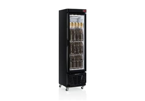 Cervejeira Gelopar Grb 23ev Gw Pr Porta De Vidro Laterais Preta 110v TEMPERFRIO