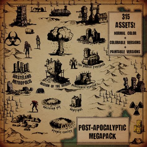 Wonderdraft Assets Fantasy Map Assets