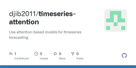 GitHub Djib Timeseries Attention Use Attention Based Models For Timeseries Forecasting
