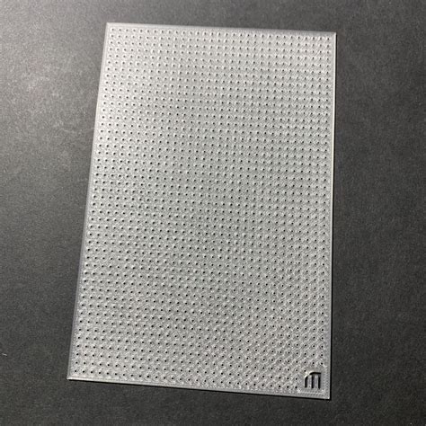 Mjsart Dot Grid Square 125 Drawing Stencil By Matthew Schultz