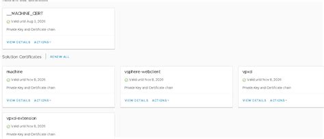 Vsphere 6 7 Certificate Issue Vsphere