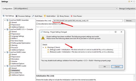 Cces Path Variable Not Working For Crosscore Sharc Loader Initialization File Qanda