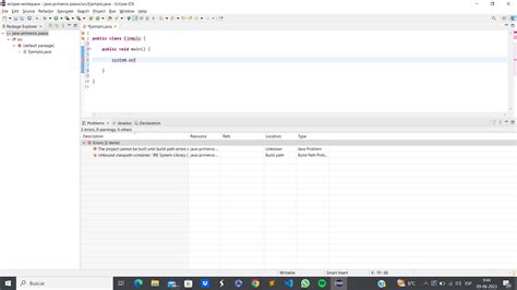Duda No Me Aparece La Ayuda De Eclipse Y Además Tengo Dos Errores Java Jre Y Jdk Compile Y