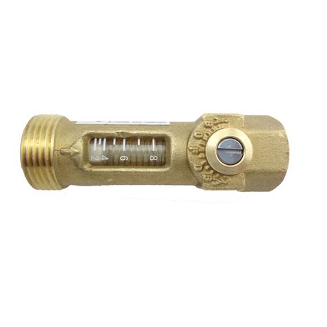 Jual Misol Brass Flow Meter Balancing Valve Flow Sensor For Hot Water
