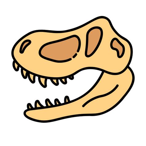 Fossil Generic Outline Color Icon