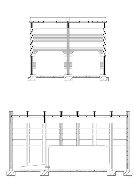 画廊 廊坊北凤道垃圾中转站设计 园里建筑工作室 20