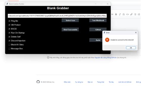 I Cant Connection Webhook · Issue 181 · Blank Cblank Grabber · Github