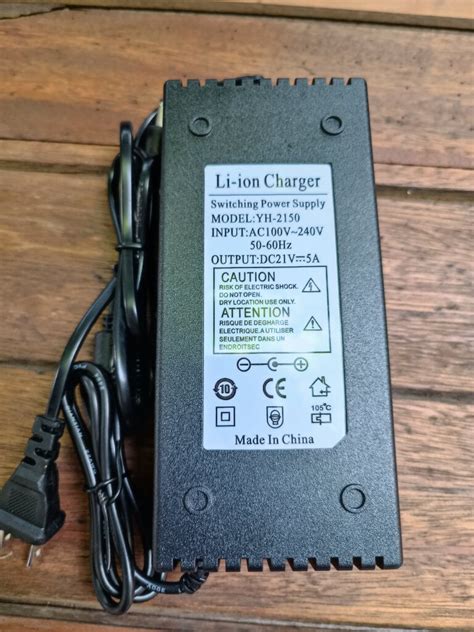 Adapter 21V Lithium Battery Charger 18650 5S ทชารจแบต ทชารตแบตเตอร ทชารจถาน แบต