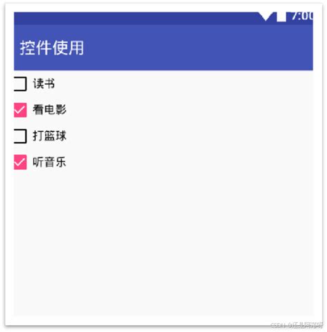 Android控件（示例）安卓控件 Csdn博客